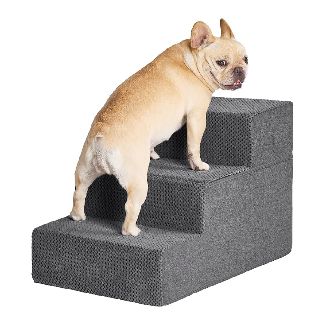 3-Step Dog Stairs | Urban Tail Co. Dog Steps